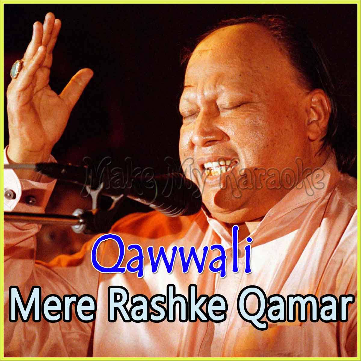 Mere Rashke Qamar Karaoke | Qawwali - Mere Rashke Qamar Karaoke